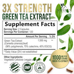 high potency green tea extract capsules