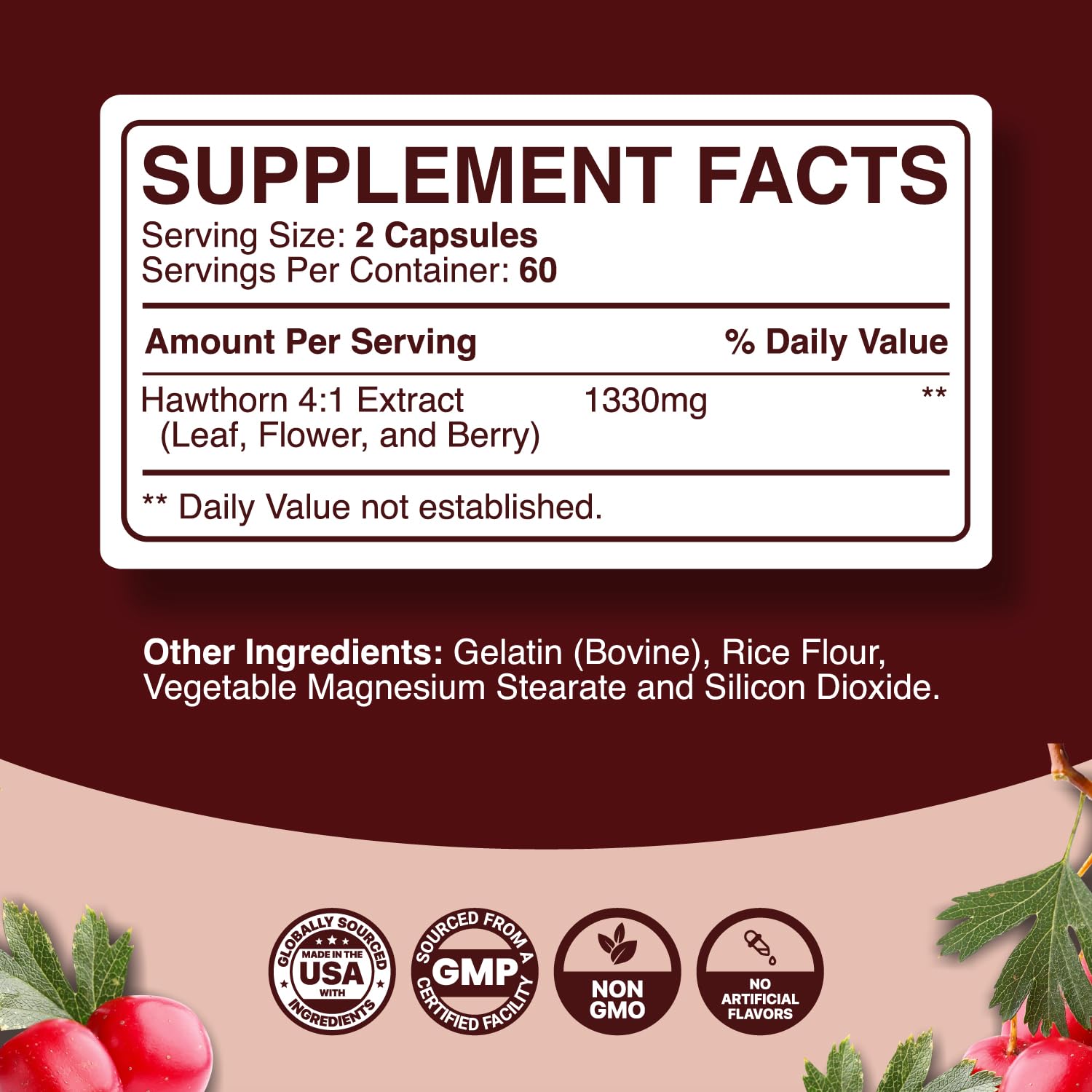 high potency hawthorn berry extract