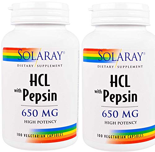 high potency HCL with pepsin capsules