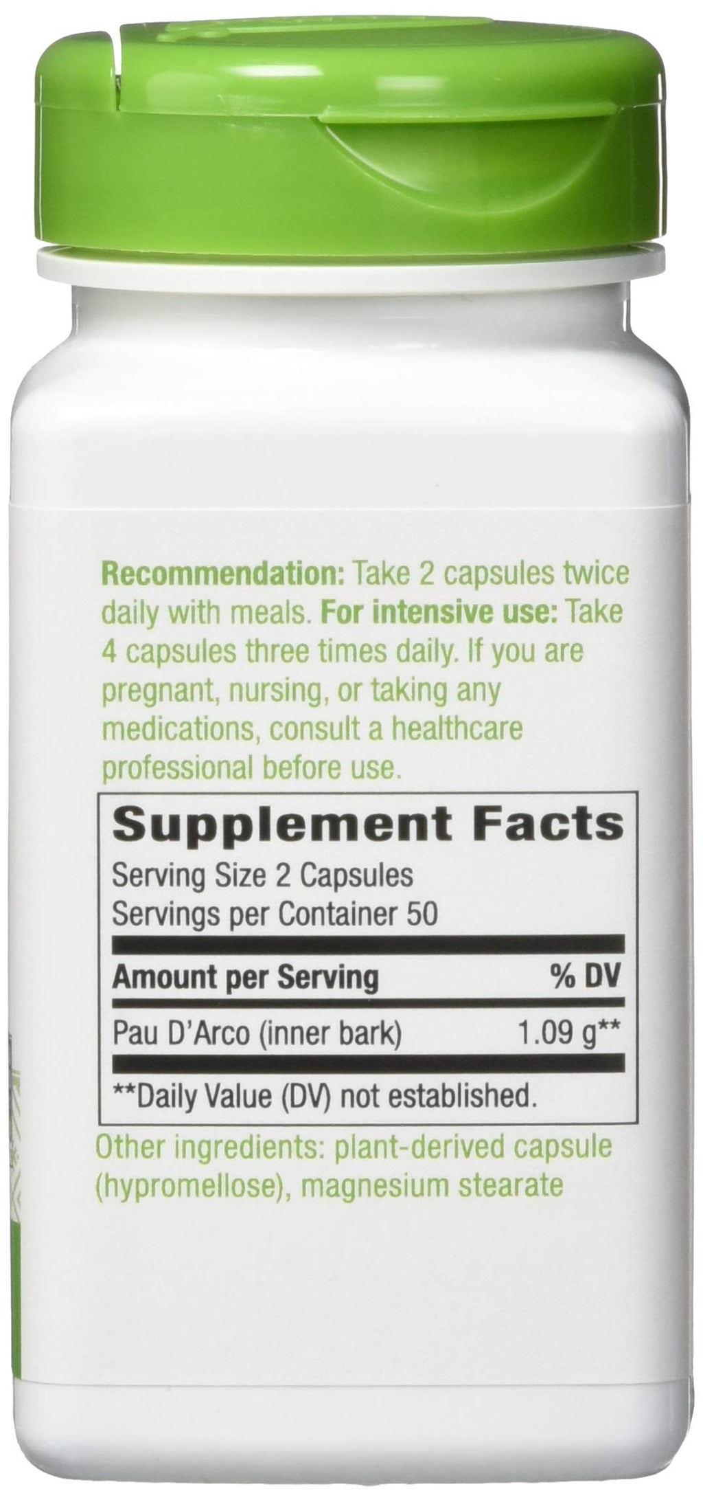 High potency herbal capsules