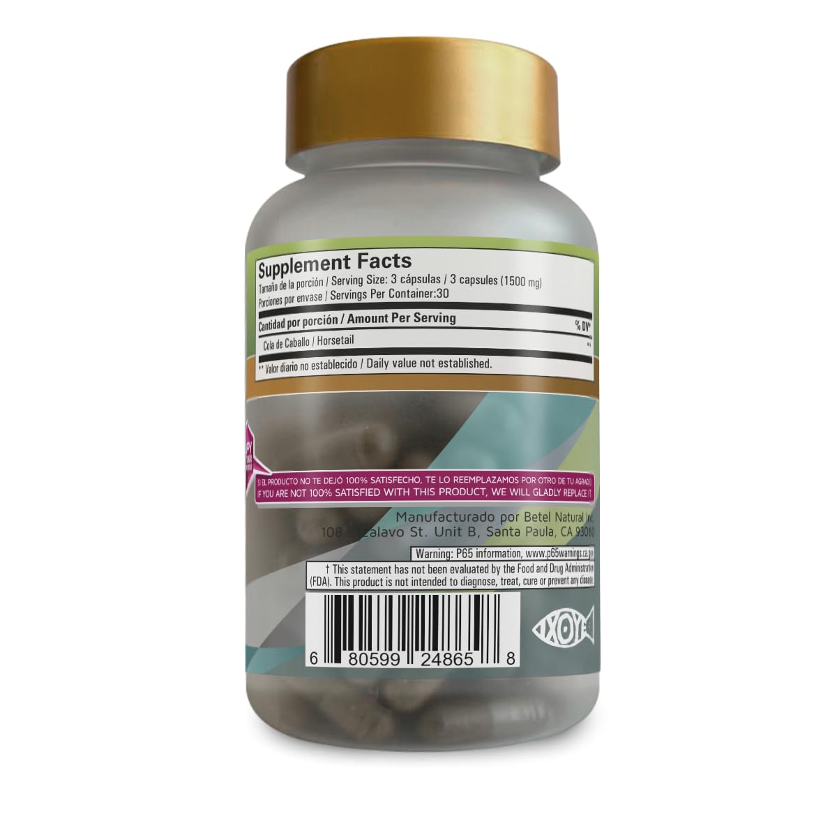 high potency horsetail capsules for seniors