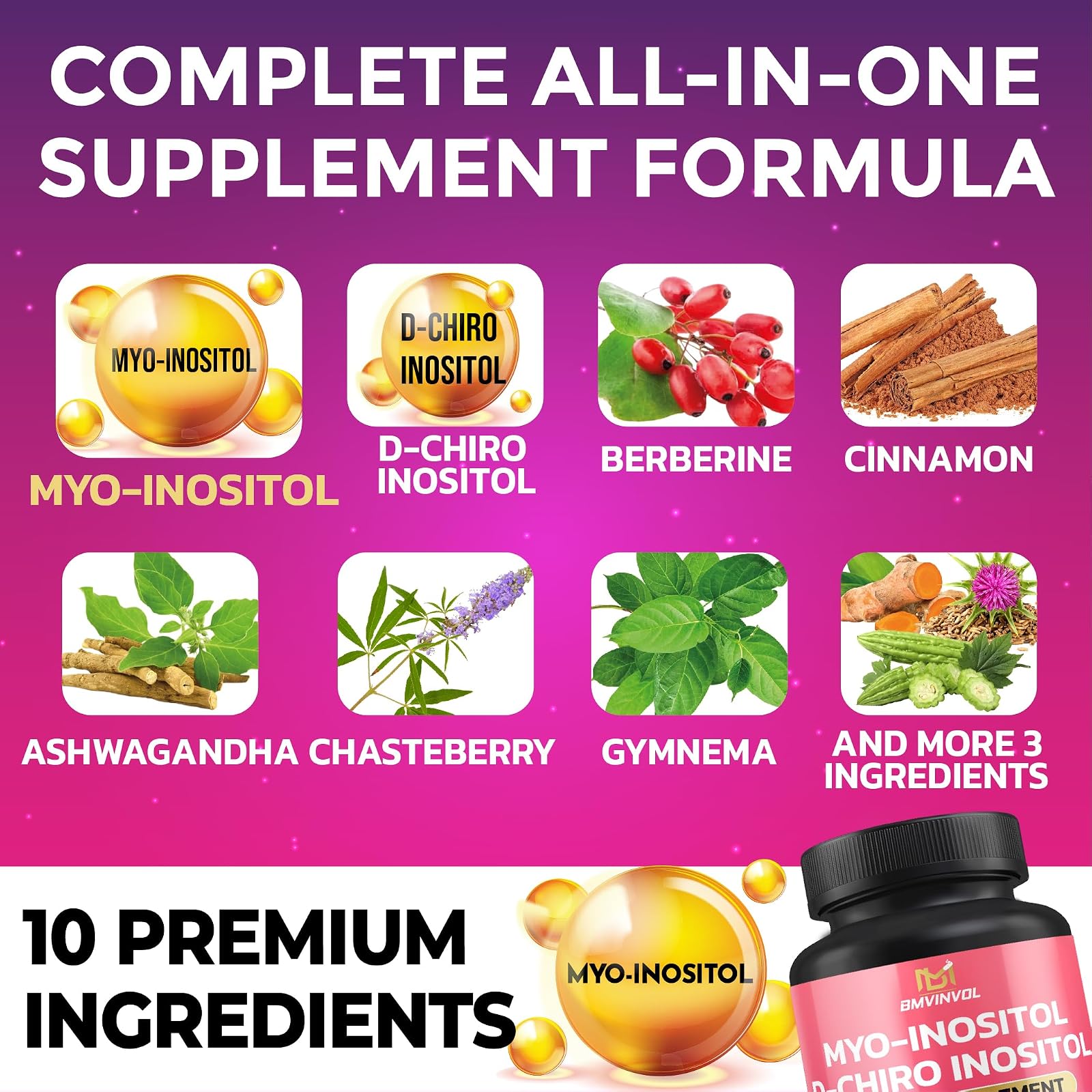 High potency inositol 40:1 ratio