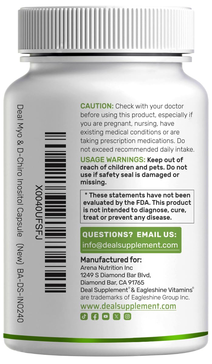 High potency inositol blend for wellness