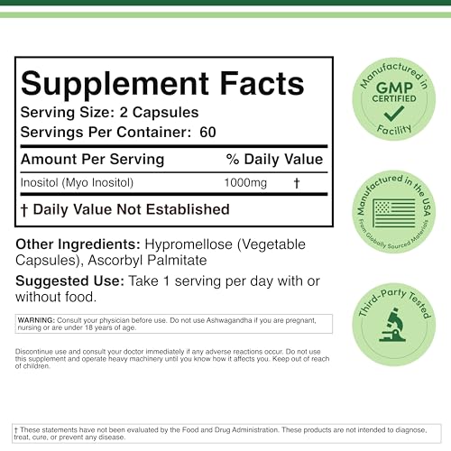 High potency Inositol for wellness