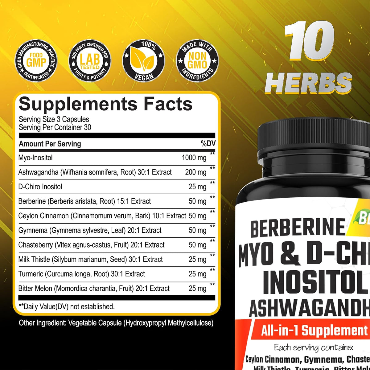 High potency inositol supplement 1000 mg