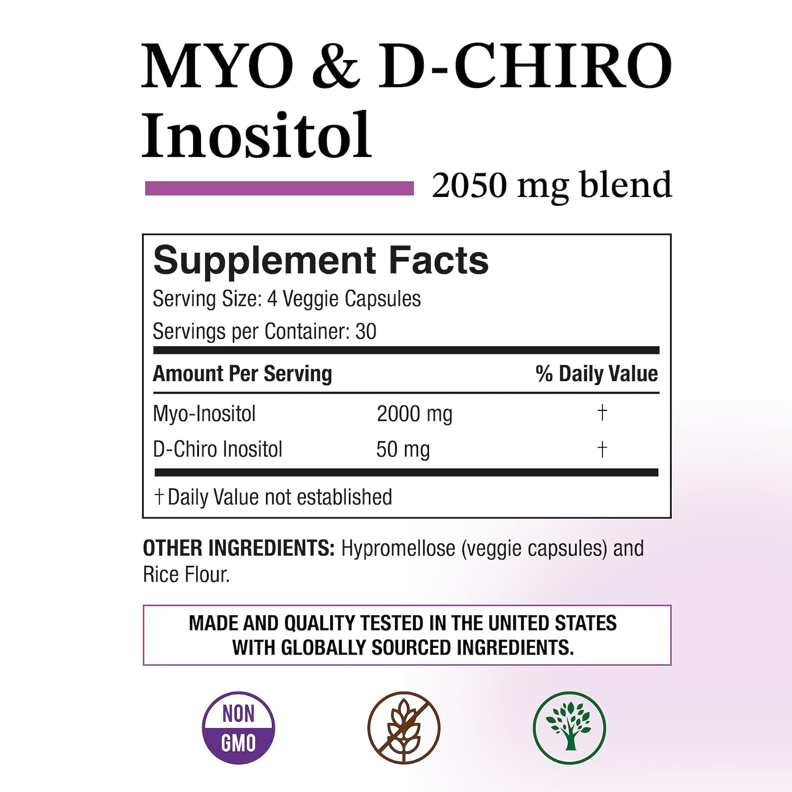 high potency Inositol supplement Canada