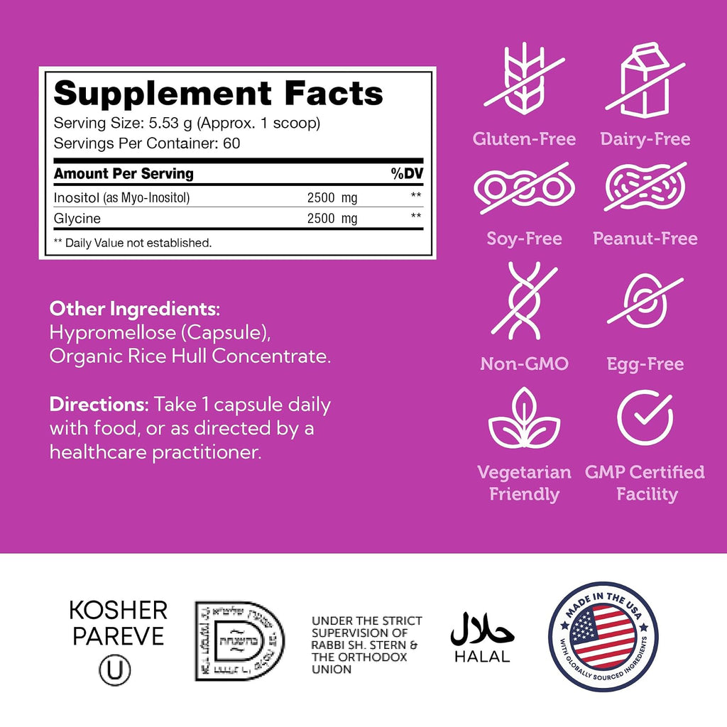 high potency Inositol supplement