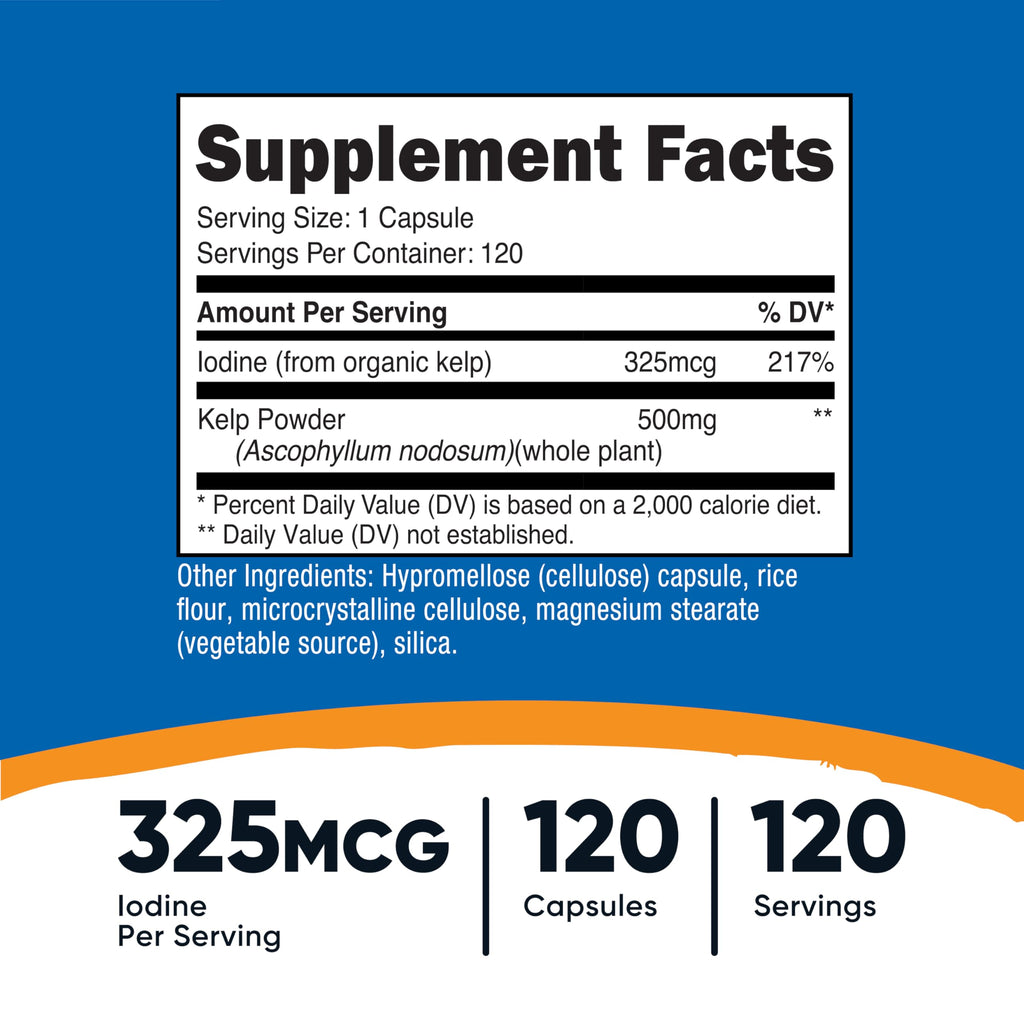 high potency iodine capsules 325mcg