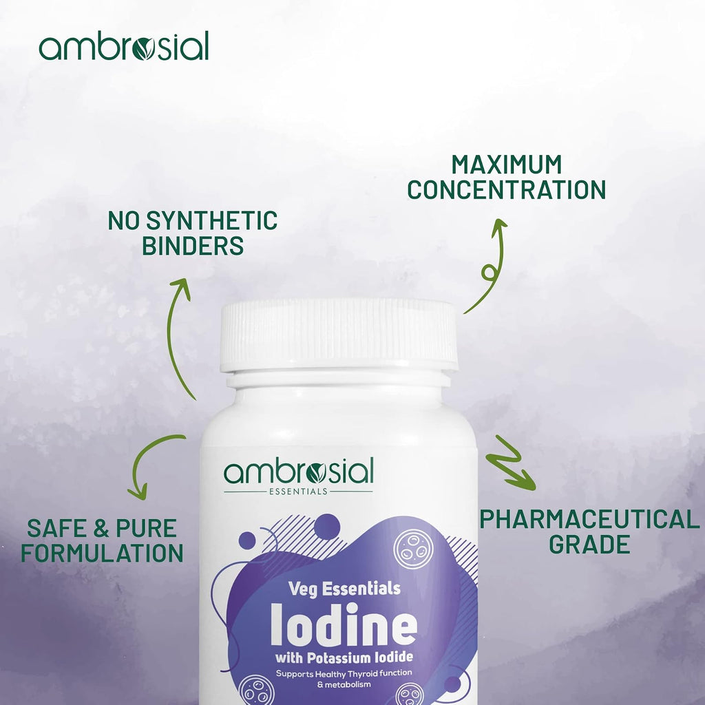 High potency iodine for metabolic function