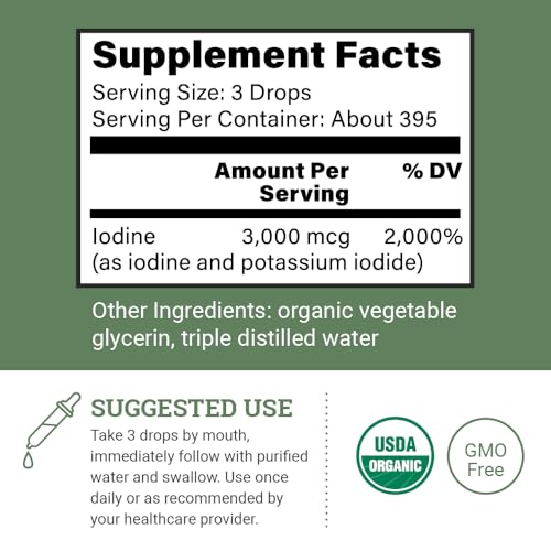 high potency iodine liquid supplement