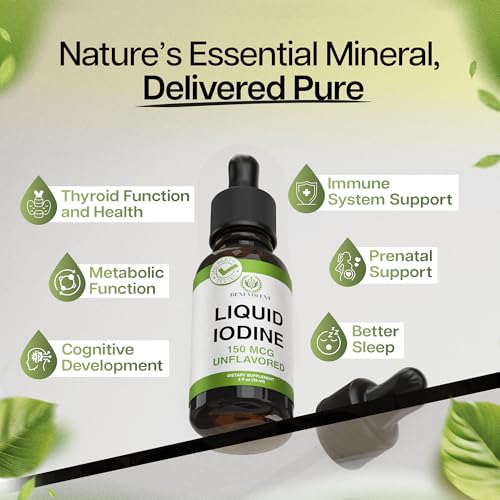 High potency iodine supplement drops