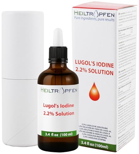 high potency iodine supplement solution