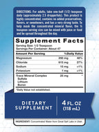 high potency ionic magnesium supplement