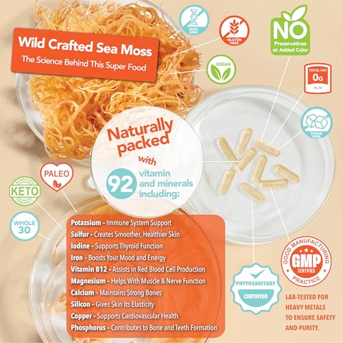 high potency Irish sea moss formula