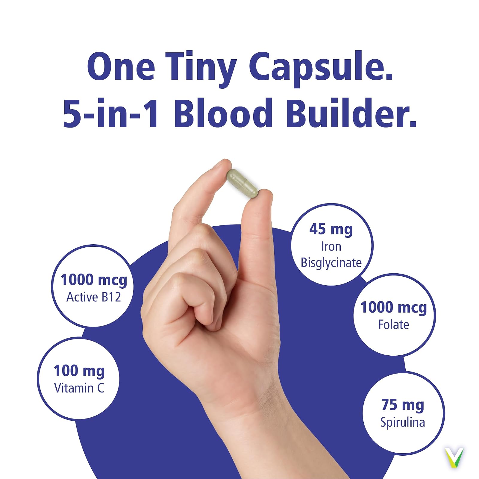 high potency iron bisglycinate capsules