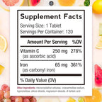 high potency iron bisglycinate tablets
