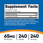 high potency iron bisglycinate tablets