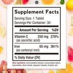 high potency iron bisglycinate tablets