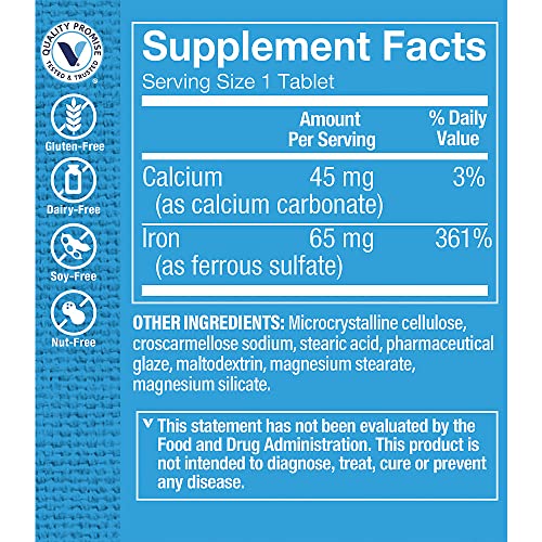 High potency iron for daily health