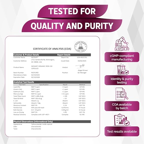 high potency iron for women