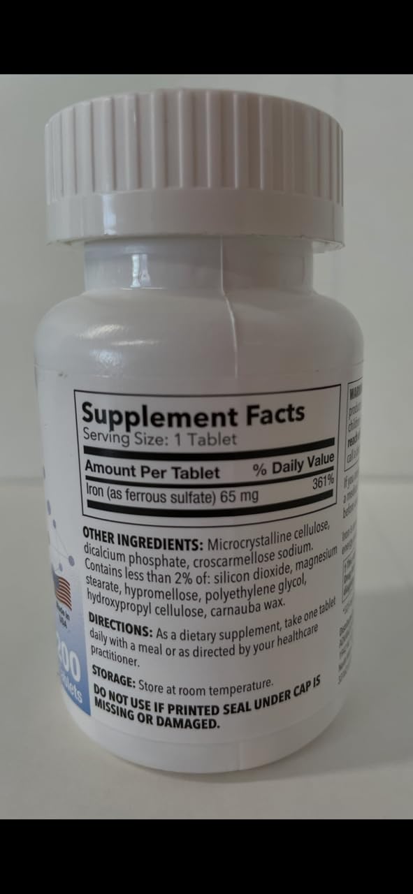 high potency iron supplement for women