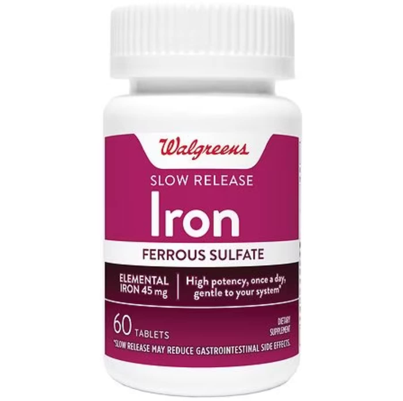 high potency iron supplement tablets