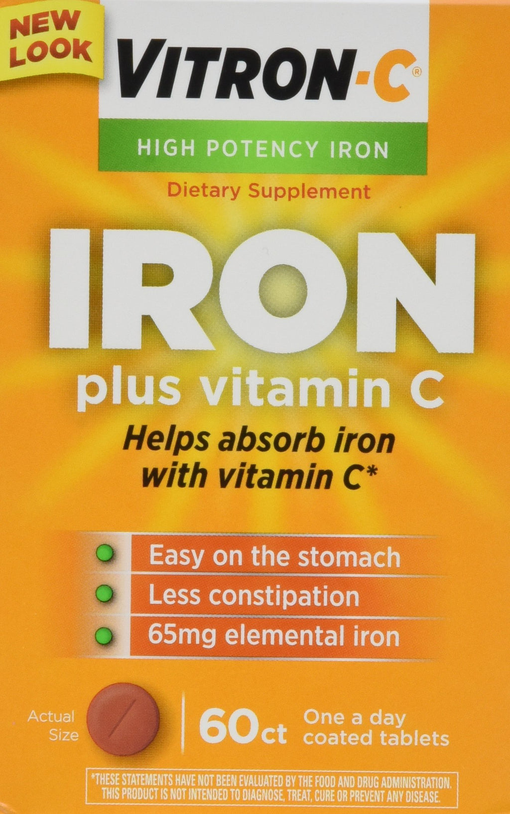 high potency iron supplement tablets