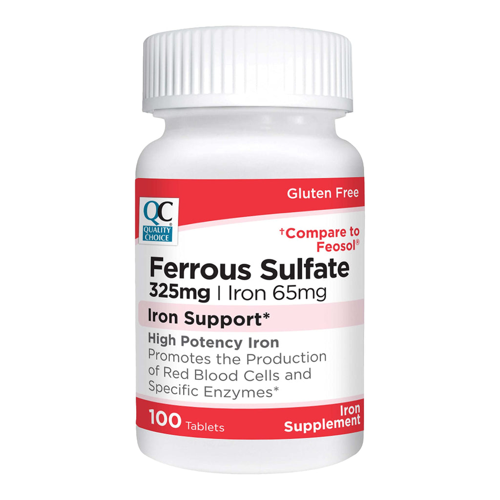 high potency iron supplement tablets