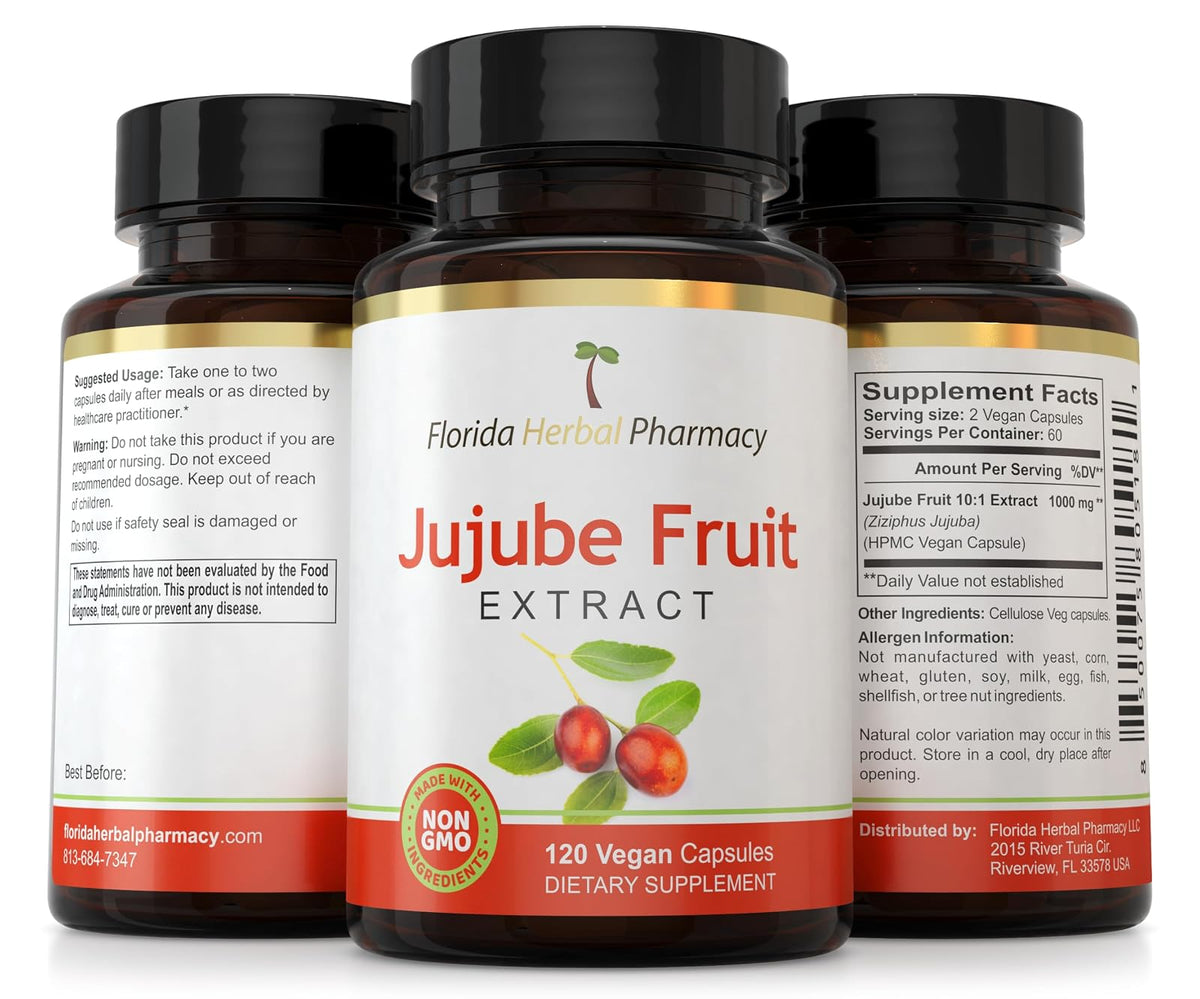 High potency Jujube extract supplement