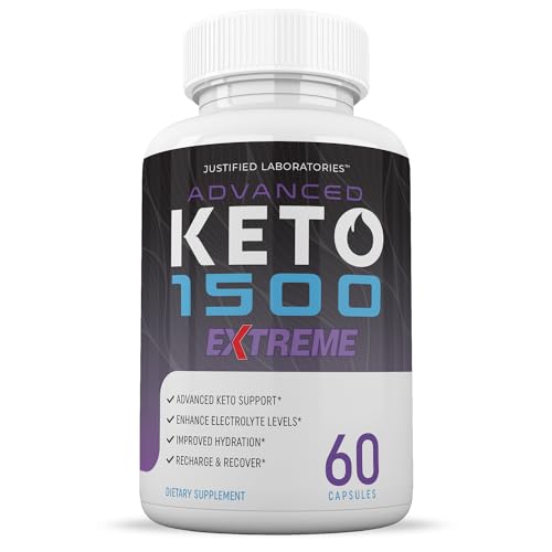 High potency keto capsules 1675 mg