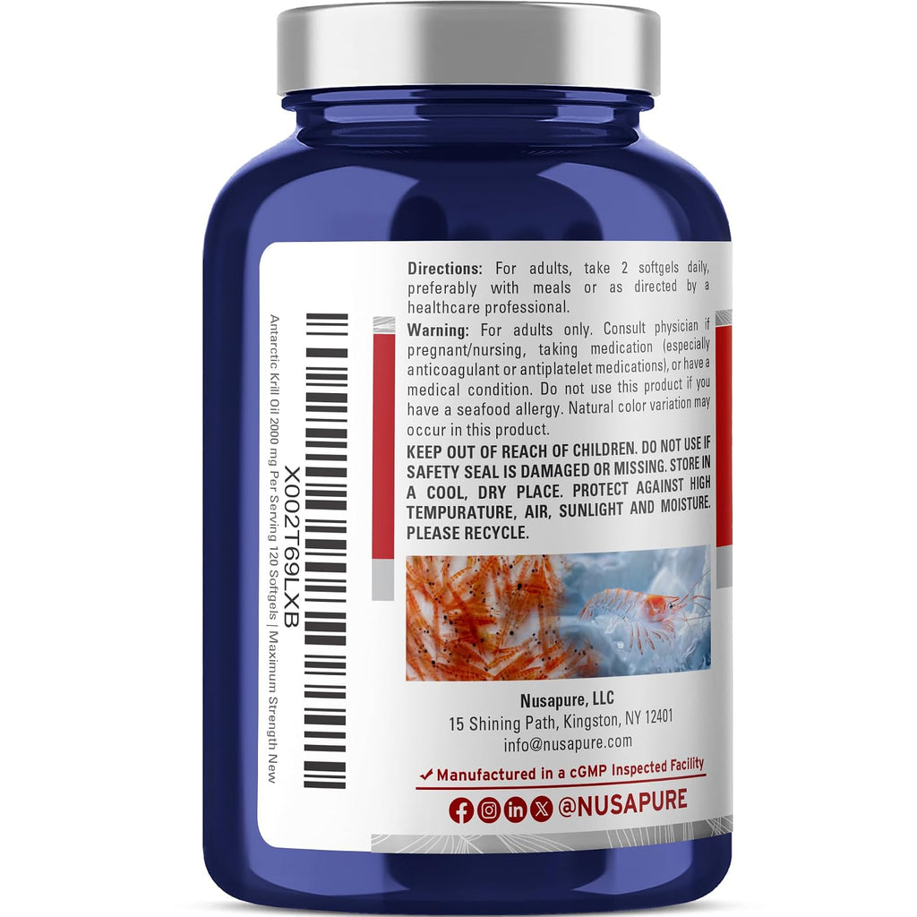 high potency krill oil 2000 mg