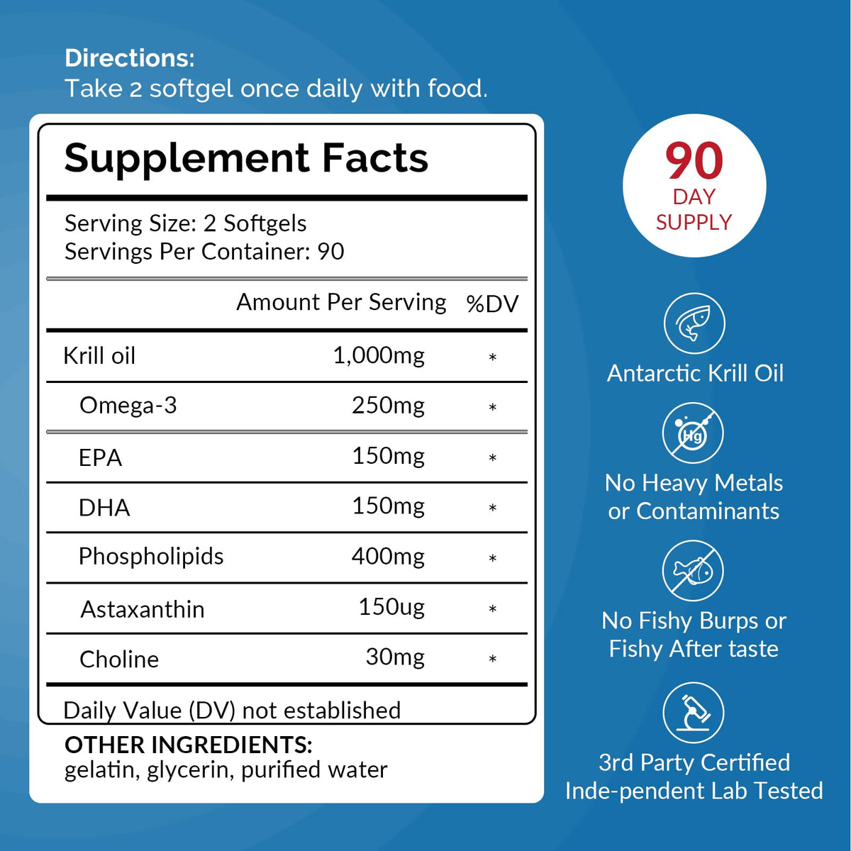 high potency krill oil capsules