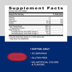 High potency krill oil capsules