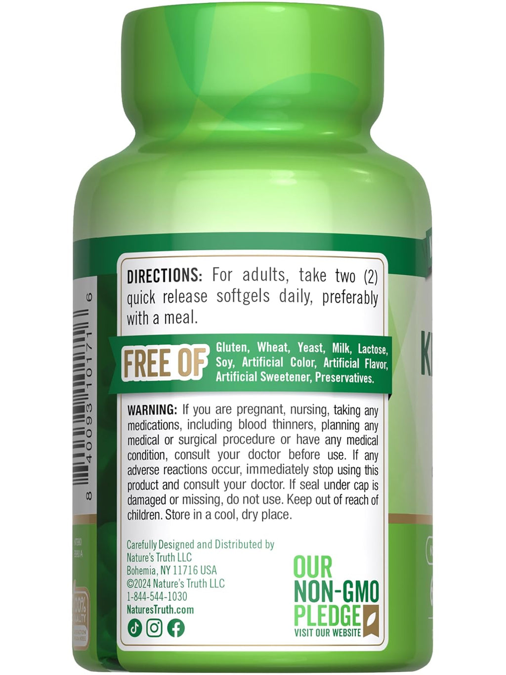 High potency krill oil capsules