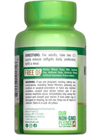 High potency krill oil capsules