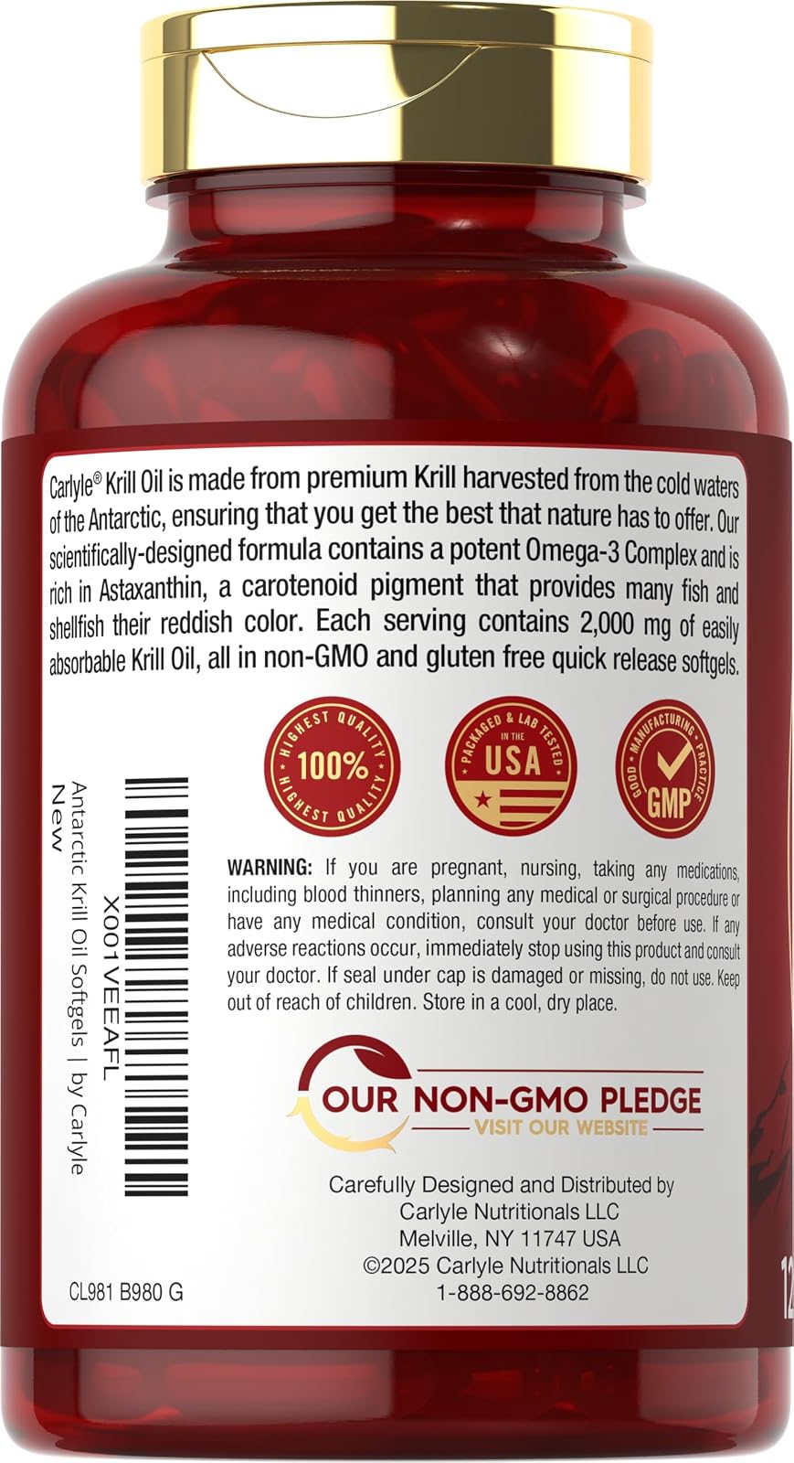 high potency krill oil supplement