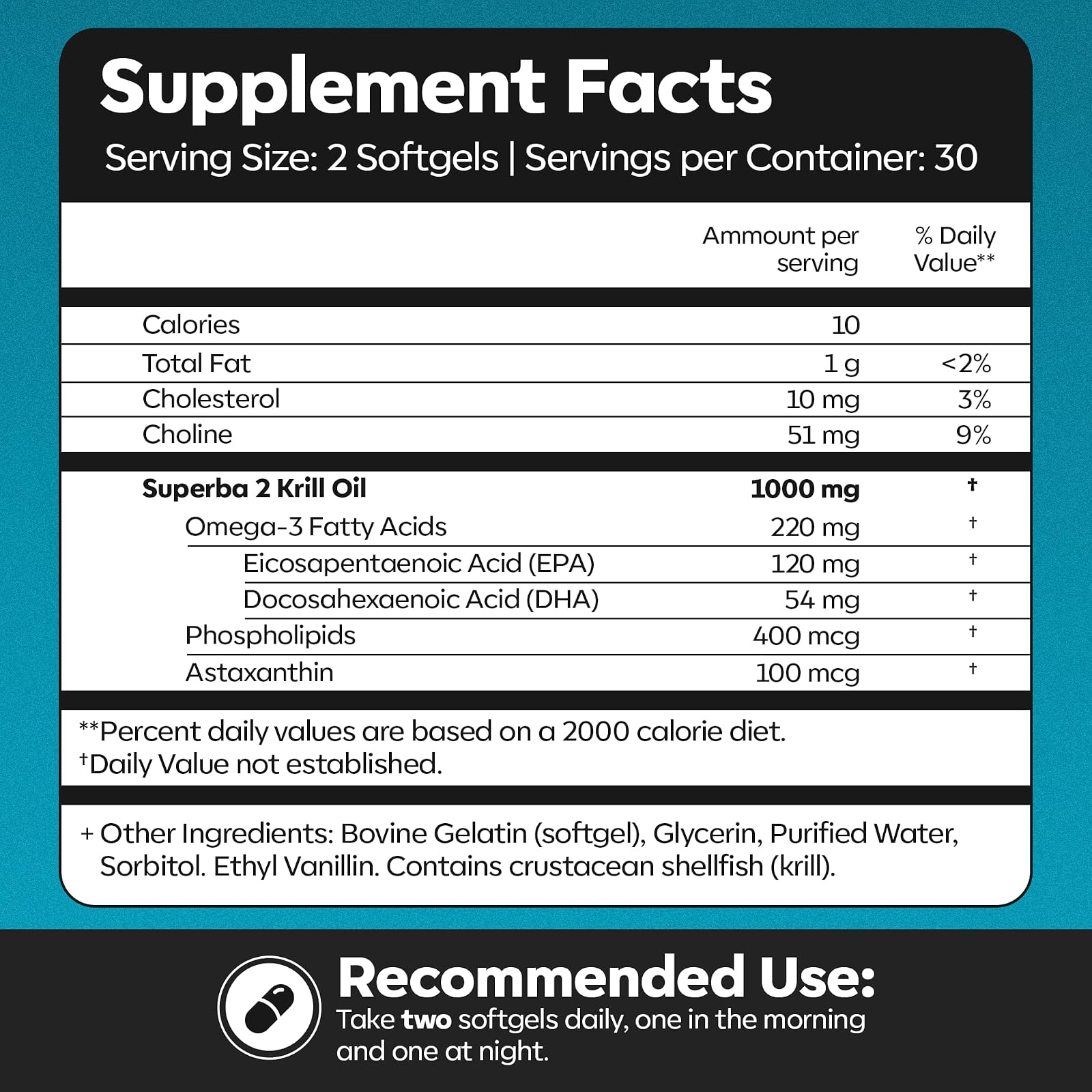 high potency krill oil supplement