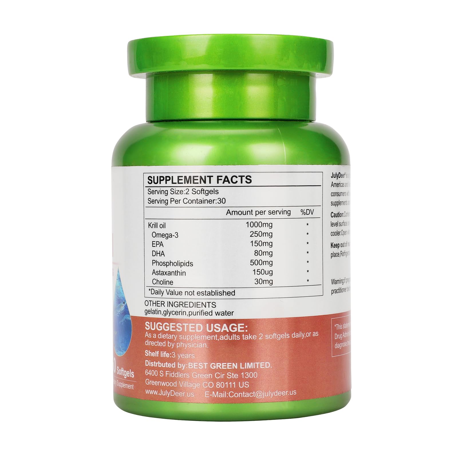 high potency krill oil supplement