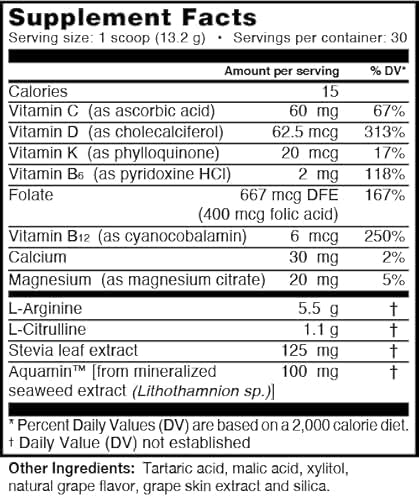 high potency l-arginine supplement