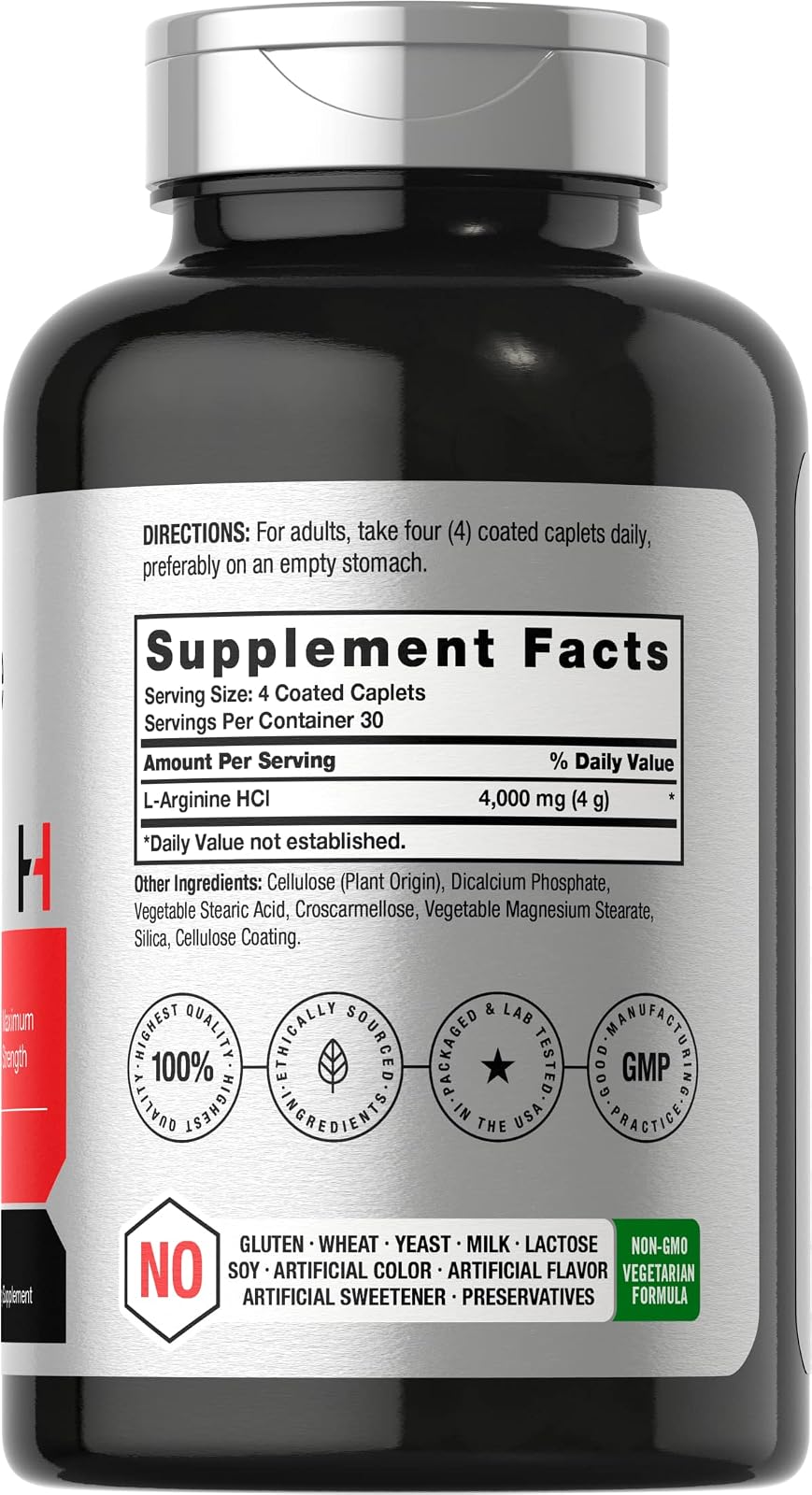 High potency L-Arginine supplement