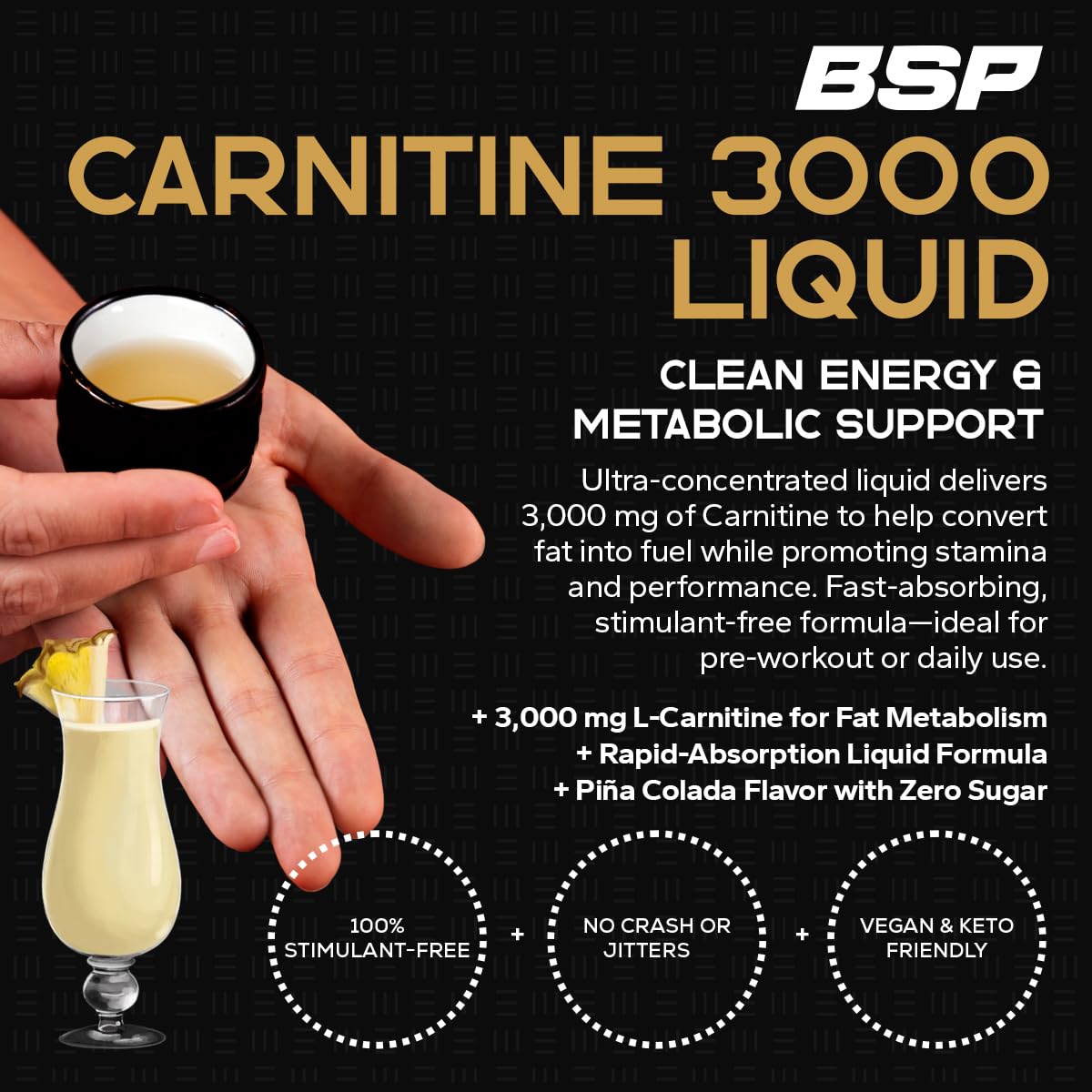 high potency L-Carnitine 3000 mg