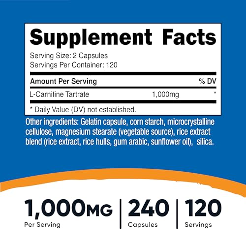 High potency L-Carnitine capsules