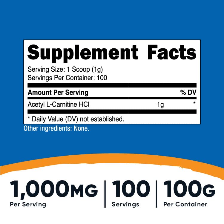 high potency l-carnitine for energy