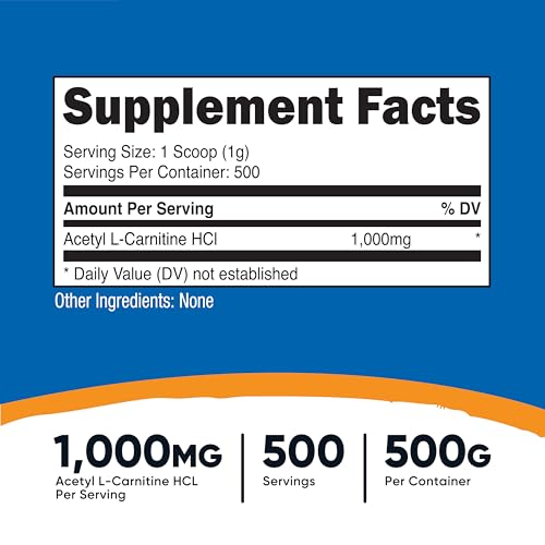 High potency l-carnitine for energy