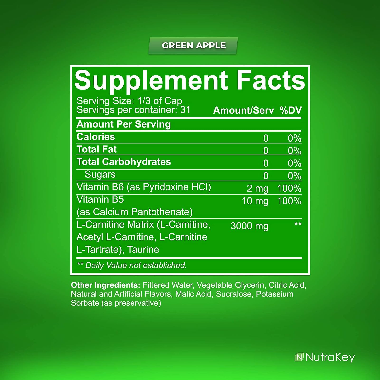 high potency L-Carnitine supplement