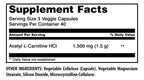 high potency l-carnitine supplement