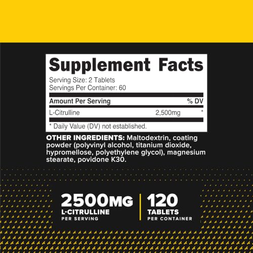 High potency L-Citrulline for endurance
