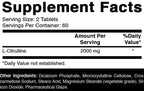 High potency L-Citrulline supplement