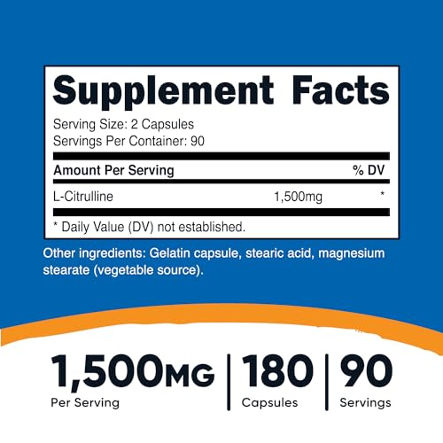 high potency L-Citrulline supplement