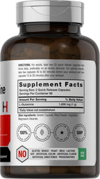high potency l-glutamine 1000 mg